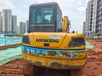 China Budget-Conscious Used LONKING LG6075 7.5 Ton Compact Crawler Excavator Simple Robust Construction Readily Available Parts for sale