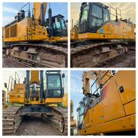 China Mass Excavation LIUGONG 995F 95 Ton Ultra-Large Mining Used Excavator Heavy Rock Bucket Configuration Reinforced Track for sale