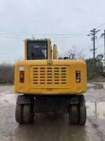 China Road-Legal KINHO XH906L 6 Ton Used Wheeled Excavator Four Wheel Drive Steering Versatility Compact Highway Speed Travel for for sale