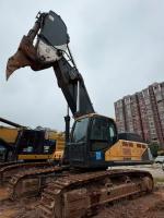 China Reconditioned HYUNDAI 600RPVS 60 Ton Large Used Excavator Mounted with New Generation Demolition Arm Diamond Blade Bracket for sale