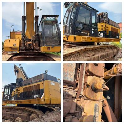China Field-Ready CAT 385DL 85 Ton Mass Used Excavation Crawler Machine High Volume Bucket Capability Reinforced Boom for Bulk for sale