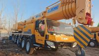 China Commissioning Ready Used XCMG QY110 110 Ton Super Heavy All-Terrain Truck Crane Seven Section Long Boom Full Counterweight for sale