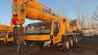 China Commissioning Ready Used XCMG QY110 110 Ton Super Heavy All-Terrain Truck Crane Seven Section Long Boom Full Counterweight for sale