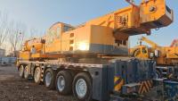 China Commissioning Ready Used XCMG QY110 110 Ton Super Heavy All-Terrain Truck Crane Seven Section Long Boom Full Counterweight for sale