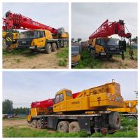 China Operationally Verified Used SAMY STC500S 50 Ton Heavy Truck Crane Six Section Long Boom Advanced Load Moment System for for sale