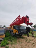 China Operationally Verified Used SAMY STC500S 50 Ton Heavy Truck Crane Six Section Long Boom Advanced Load Moment System for for sale