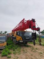 China Operationally Verified Used SAMY STC500S 50 Ton Heavy Truck Crane Six Section Long Boom Advanced Load Moment System for for sale