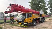 China Factory Inspected Used SAMY STC250S 25 Ton Truck Crane Five Section Telescopic Boom Reliable Hydraulic System for Urban for sale