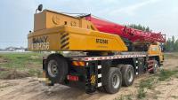 China Factory Inspected Used SAMY STC250S 25 Ton Truck Crane Five Section Telescopic Boom Reliable Hydraulic System for Urban for sale