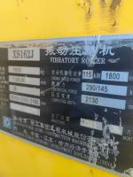 China Used XCMG XS162J Road Roller 16000kg Operating Weight 2130mm Drum Width Compaction Construction Equipment for sale
