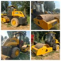 China Used XCMG XS103J Road Roller 10000kg Operating Weight 2130mm Drum Width Compaction Construction Equipment for sale