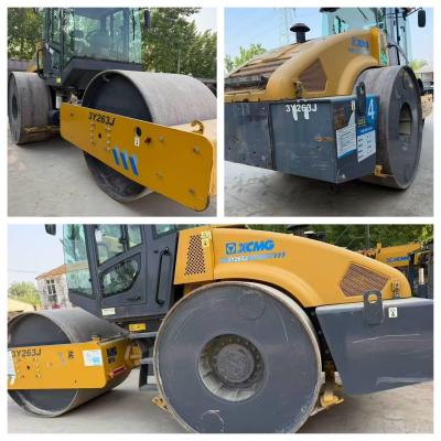 China Used XCMG 3Y263J Road Roller 16000kg Operating Weight 2130mm Drum Width Compaction Construction Equipment for sale