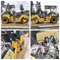 China Used KANTO KV40CS Road Roller 4000kg Operating Weight 1300mm Drum Width Compaction Construction Equipment for sale
