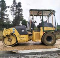 China Used KANTO KV40CS Road Roller 4000kg Operating Weight 1300mm Drum Width Compaction Construction Equipment for sale