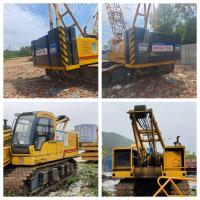 China Used XCMG 85T Crawler Crawler Crane 85 t Capacity 76 m Lattice Boom Hydraulic Tracked Lifting Equipment for sale