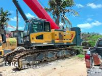 China Used SANY STB550T5-8 Crawler Crane 55 t Capacity 62 m Lattice Boom Hydraulic Tracked Lifting Equipment for sale