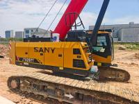 China Used SANY STB260T Crawler Crane 26 t Capacity 46 m Lattice Boom Hydraulic Tracked Lifting Equipment for sale