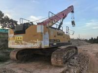 China Used SANY SCC250TB Crawler Crane 25 t Capacity 40 m Lattice Boom Hydraulic Tracked Lifting Equipment for sale