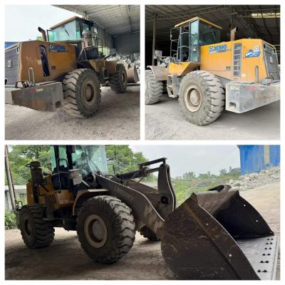 China Used XCMG LW600KV Wheel Loader 3.5CBM Bucket 220HP Engine Articulated Frame Construction Machinery for sale