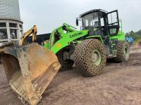 China Used LIUGONG 862H Electric Wheel Loader 3.5CBM Bucket 340HP Motor EV Articulated Frame Construction Machine for sale