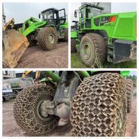 China Used LIUGONG 862H Electric Wheel Loader 3.5CBM Bucket 340HP Motor EV Articulated Frame Construction Machine for sale