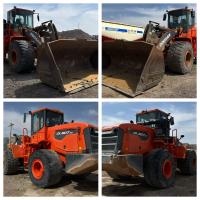 China Used DOOSAN DL670-9C Wheel Loader 5.4CBM Bucket 380HP Engine Articulated Frame Construction Machinery for sale