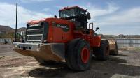 China Used DOOSAN DL670-9C Wheel Loader 5.4CBM Bucket 380HP Engine Articulated Frame Construction Machinery for sale