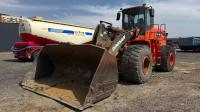 China Used DOOSAN DL670-9C Wheel Loader 5.4CBM Bucket 380HP Engine Articulated Frame Construction Machinery for sale