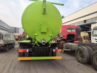 China Used HOWO 371HP 6×4 Vacuum Sewage Tank Truck 16000L Suction Capacity XD-280 Pump System for sale