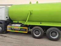 China Used HOWO 371HP 6×4 Vacuum Sewage Tank Truck 16000L Suction Capacity XD-280 Pump System for sale