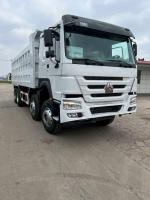 China Pre-Owned HOWO 8×4 371HP Construction Dump Truck 23.5CBM U-Type Body HW19710 Gearbox Export Ready for sale