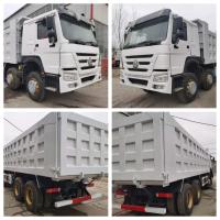 China Pre-Owned HOWO 8×4 371HP Construction Dump Truck 23.5CBM U-Type Body HW19710 Gearbox Export Ready for sale