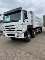 China Pre-Owned HOWO 8×4 371HP Construction Dump Truck 23.5CBM U-Type Body HW19710 Gearbox Export Ready for sale