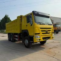 China Used HOWO 6×4 375HP Dump Truck WD615.47 Engine HW19710 Gearbox 19.3CBM Mining Tipper Vehicle for sale