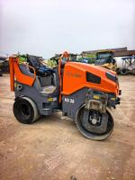 China Used HAMM HD35 Road Compaction Roller 800kg Operating Weight 650mm Drum Width 20HP Engine Machinery for sale