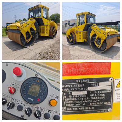 China Used BOMAG BW203 AD-4 Road Compaction Roller 13000kg Operating Weight 2130mm Drum Width 100HP Engine Machinery for sale