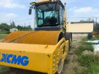 China Used XCMG XS225HS Road Compaction Roller 22000kg Operating Weight 2130mm Drum Width 180HP Engine Machinery for sale