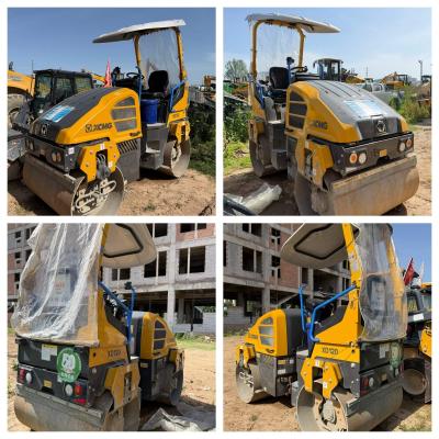 China Used XCMG XD120 Road Compaction Roller 2500kg Operating Weight 1200mm Drum Width 36HP Engine Machinery for sale