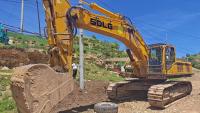 China Used SDLG E6650FB Hydraulic Crawler Excavator 65000kg Operating Weight 3.0CBM Bucket 8200mm Dig Depth for sale