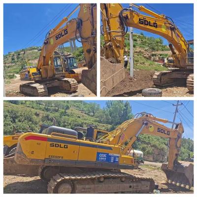 China Used SDLG E6650FB Hydraulic Crawler Excavator 65000kg Operating Weight 3.0CBM Bucket 8200mm Dig Depth for sale
