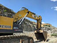 China Used XCMG XE900D Hydraulic Crawler Excavator 90000kg Operating Weight 4.5CBM Bucket 8500mm Dig Depth for sale