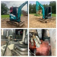 China Used SUNWARD SWE25UF Hydraulic Crawler Excavator 7800kg Operating Weight 0.28CBM Bucket 4200mm Dig Depth for sale