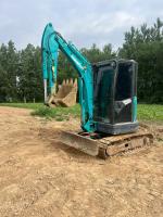 China Used SUNWARD SWE25UF Hydraulic Crawler Excavator 7800kg Operating Weight 0.28CBM Bucket 4200mm Dig Depth for sale