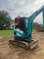 China Used SUNWARD SWE25UF Hydraulic Crawler Excavator 7800kg Operating Weight 0.28CBM Bucket 4200mm Dig Depth for sale
