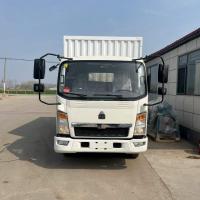 China 4x2 HOWO 160HP Light Duty Enclosed Box Van Cargo Truck 8 Ton Urban Delivery Vehicle for sale