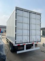 China 4x2 HOWO 160HP Light Duty Enclosed Box Van Cargo Truck 8 Ton Urban Delivery Vehicle for sale