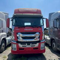 China ISUZU GIGA 6x4 Used Tractor Head Truck 380HP Heavy Duty Prime Mover Logistics Transport Unit for sale