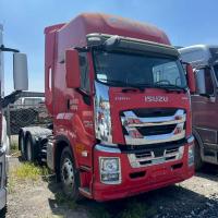 China ISUZU GIGA 6x4 Used Tractor Head Truck 380HP Heavy Duty Prime Mover Logistics Transport Unit for sale