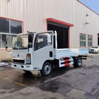 China Practical 4x2 Used HOWO Light Duty Transport Cargo Truck 160HP Logistics Delivery Vehicle for sale
