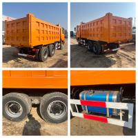 China High-Performance 6x4 SHACMAN F3000 380HP Used Dump Truck Heavy Earthmoving Material Hauler for sale